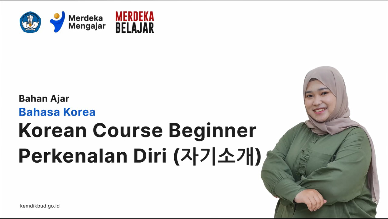 Korean Course Beginner - Perkenalan Diri (자기소개) - Download Modul Ajar Bahasa Korea
